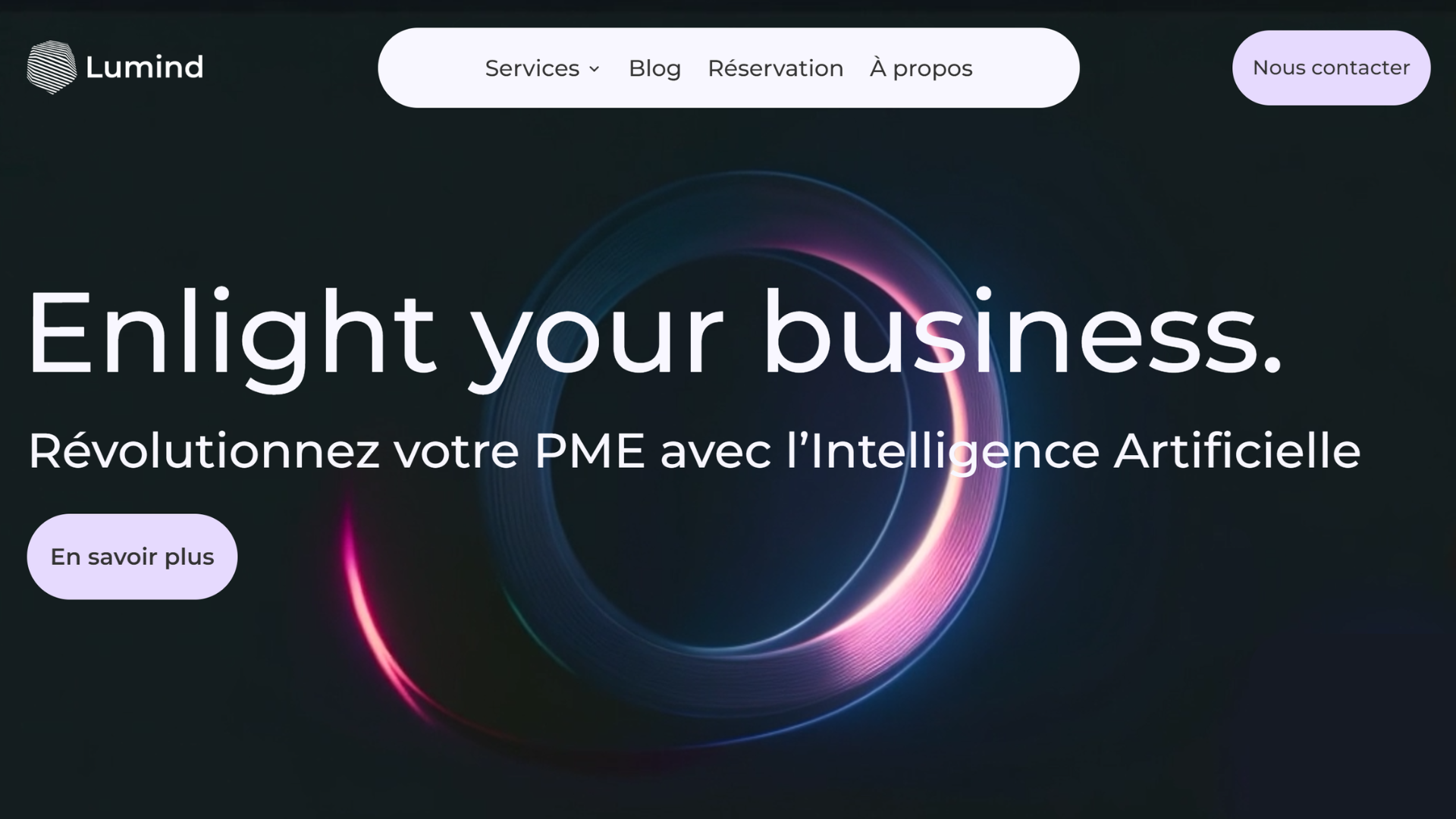 Lumind : Agence d'Intelligence Artificielle IA pour PME en Suisse Romande